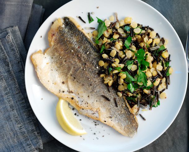 Wild Rice Medley with Sea Bass | Tilda