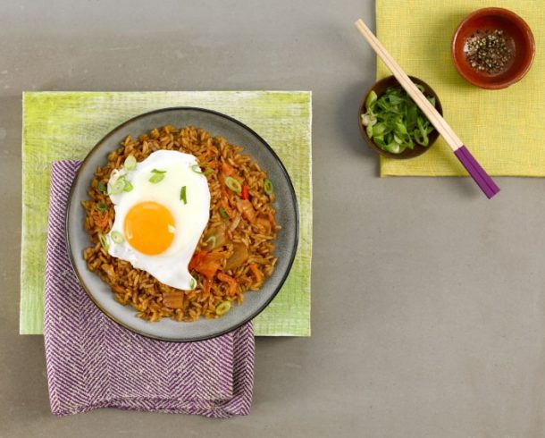 Recette de riz frit au kimchi | Tilda