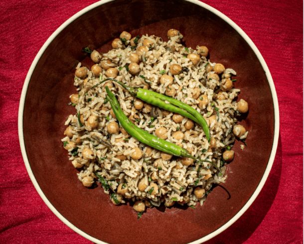 Chickpea Pulao Recipe | Tilda