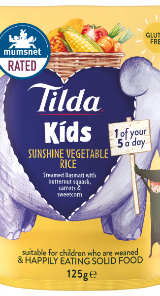 Tilda Kids Sunshine Vegetable Rice | Tilda