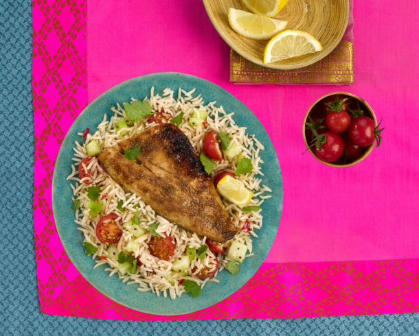 Charred Balinese Sea Bass Recipe | Tilda