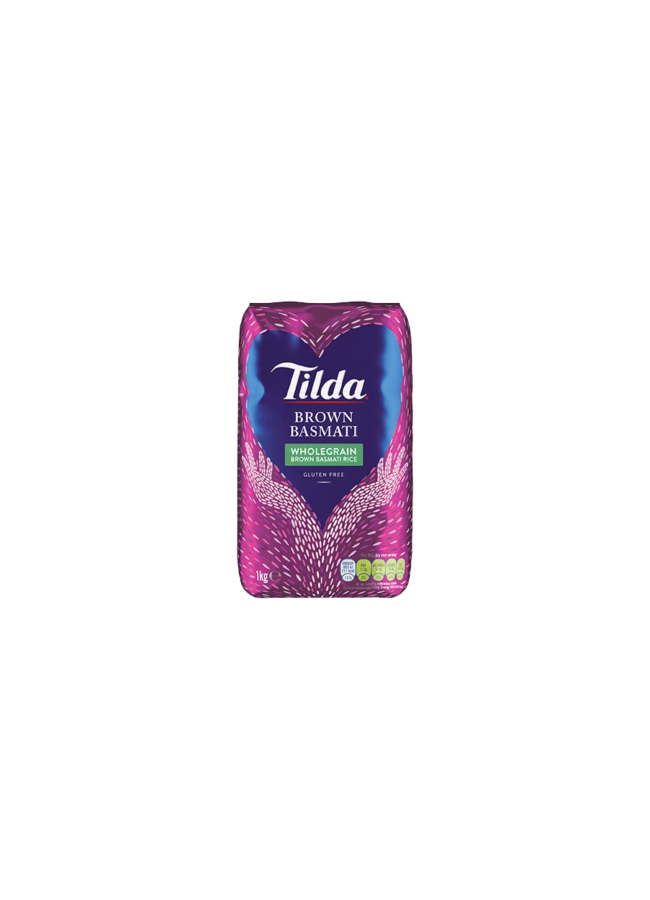 Wholegrain Brown Basmati Rice | Available in 500g, 1kg, 5kg | Tilda