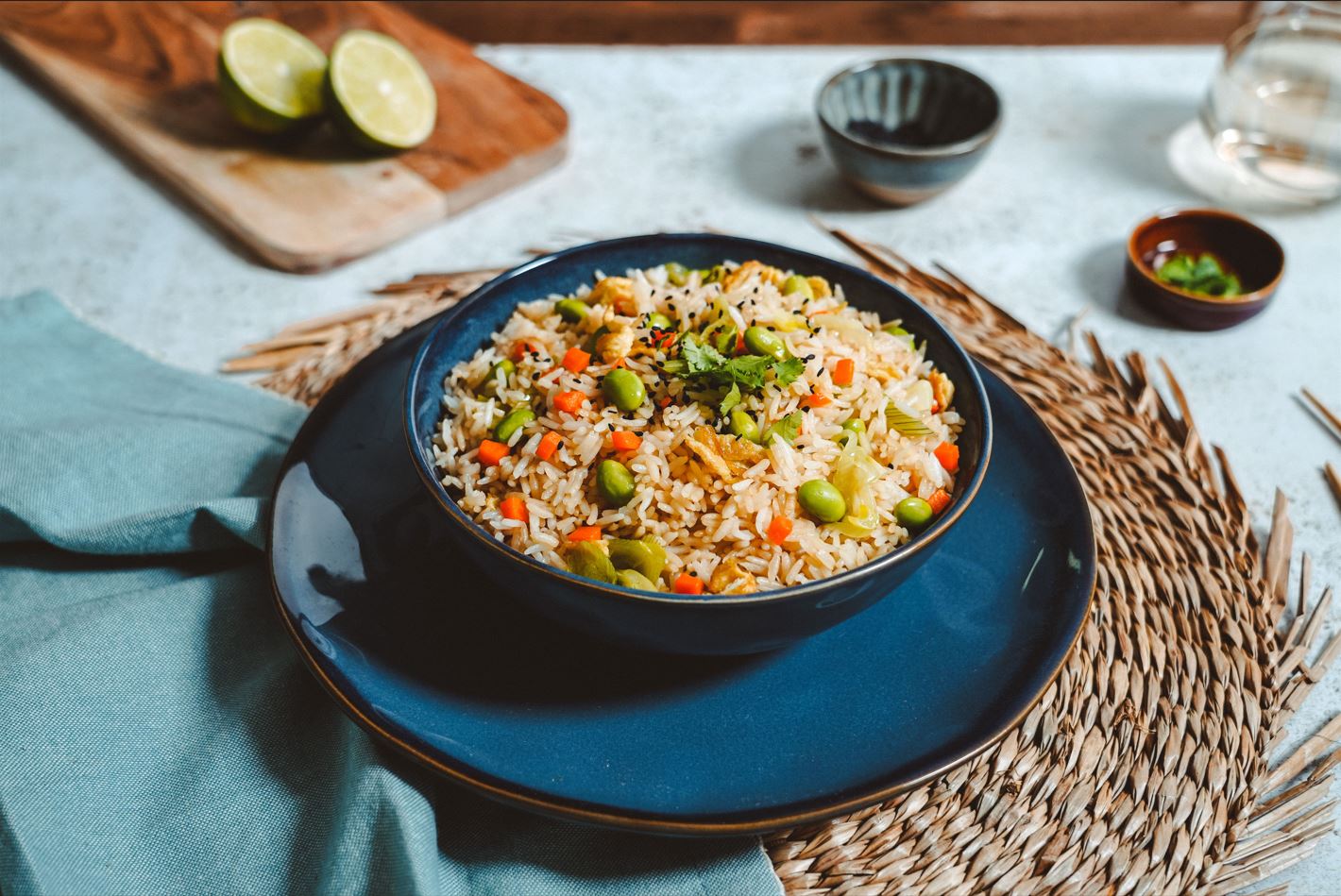 Riz frit végétarien Recipe | Tilda